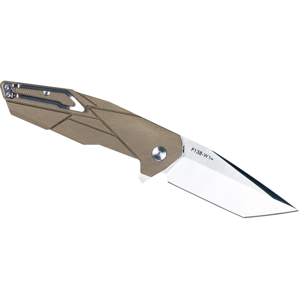 Ruike P138 Folding Knife (Desert Sand) P138-W B&H Photo Video