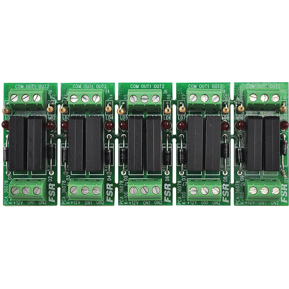 FSR K-10D 5-Relay Card Set K-10D B&H Photo Video