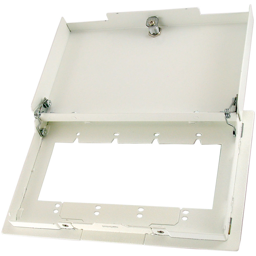 FSR 4-Gang Flush Mount Wall Plate with Cover WB-MS4G B&H Photo