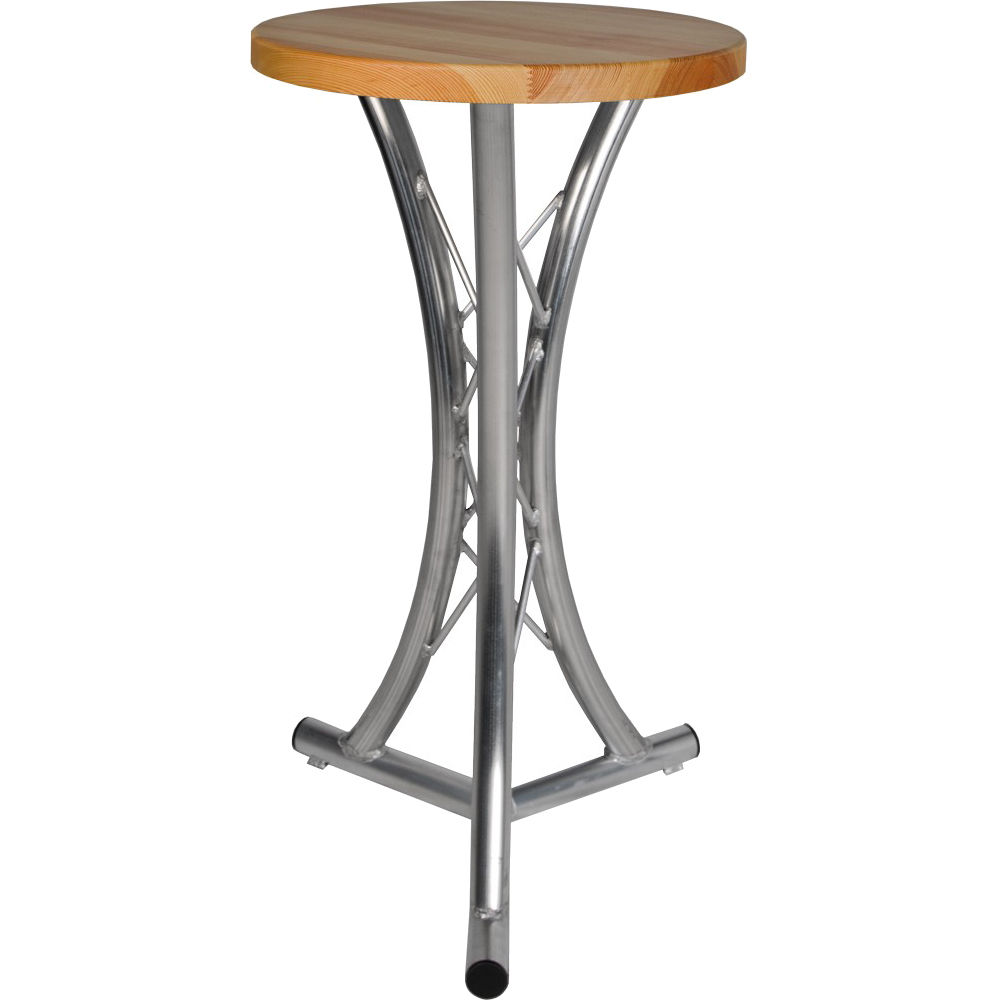 Global Truss 3.28' Truss Table with Solid Wood Top TRUSS TABLE