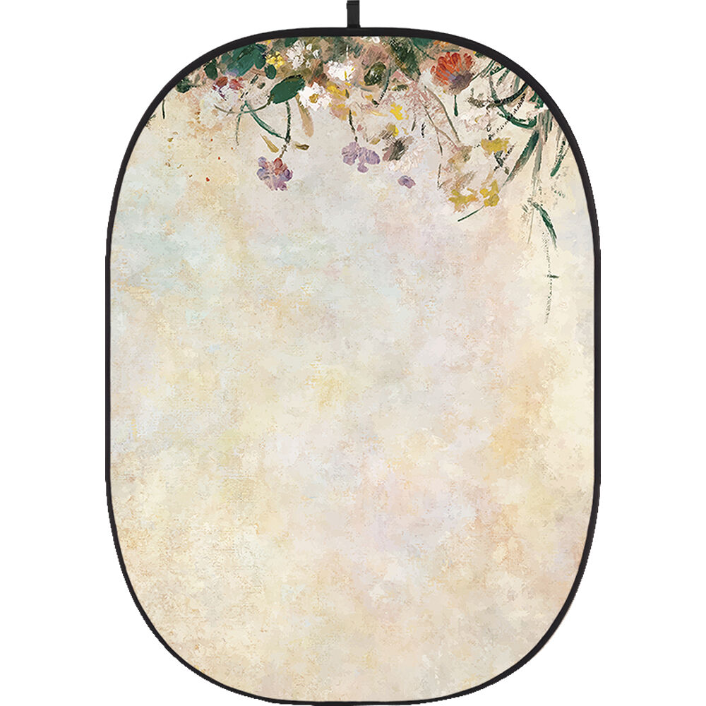 Godox 5 x 6' Collapsible Background (Floral Painting 6)