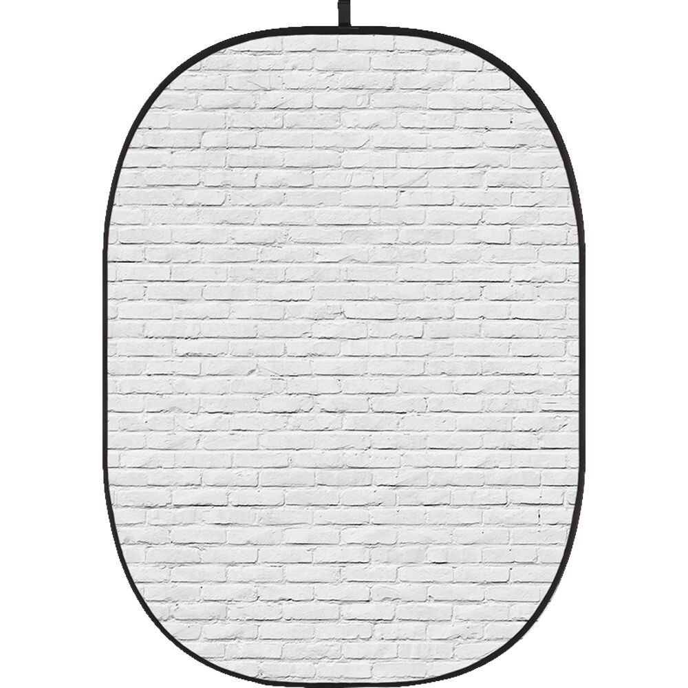Godox 5 x 6' Collapsible Background (Brick Wall 2) CBA-WB0002