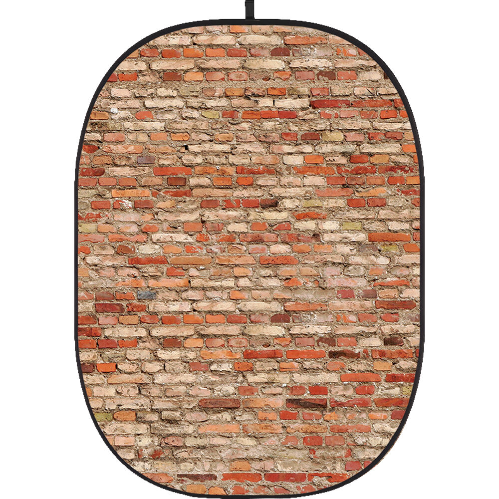 Godox 5 x 6' Collapsible Background (Brick Wall 5) CBA-WB0005