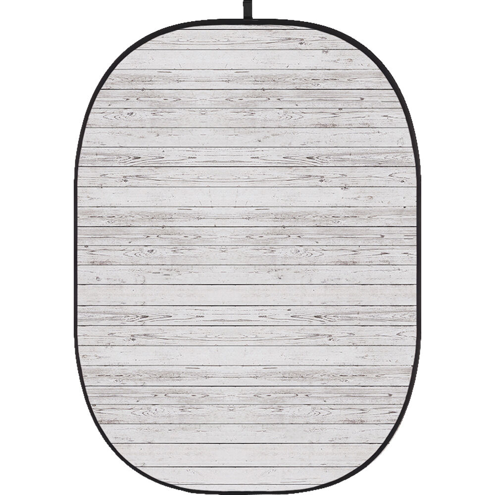 Godox 5 x 6' Collapsible Background (Wooden Wall 7) CBA-WW0007