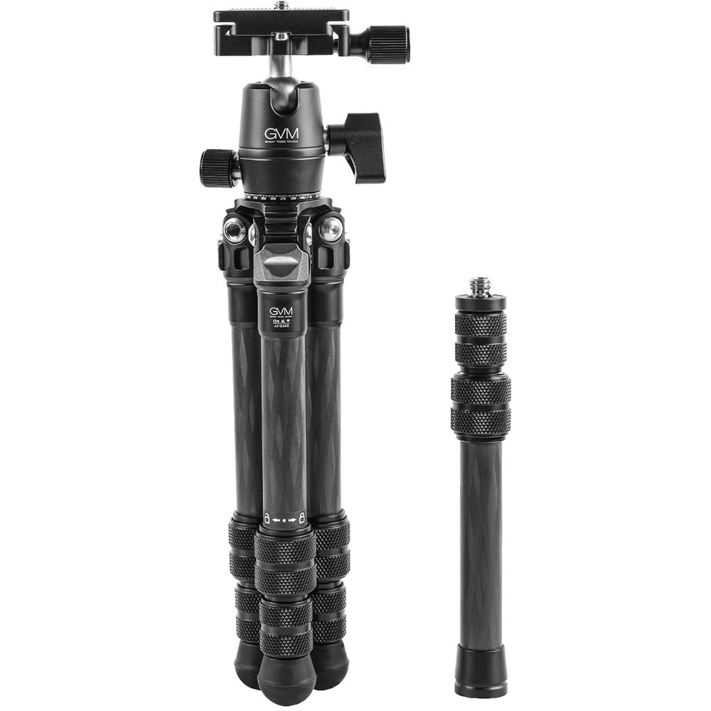 GVM Tabletop Mini Tripod Carbon Fiber JJ-G265 GVM JJ-G265 B&H