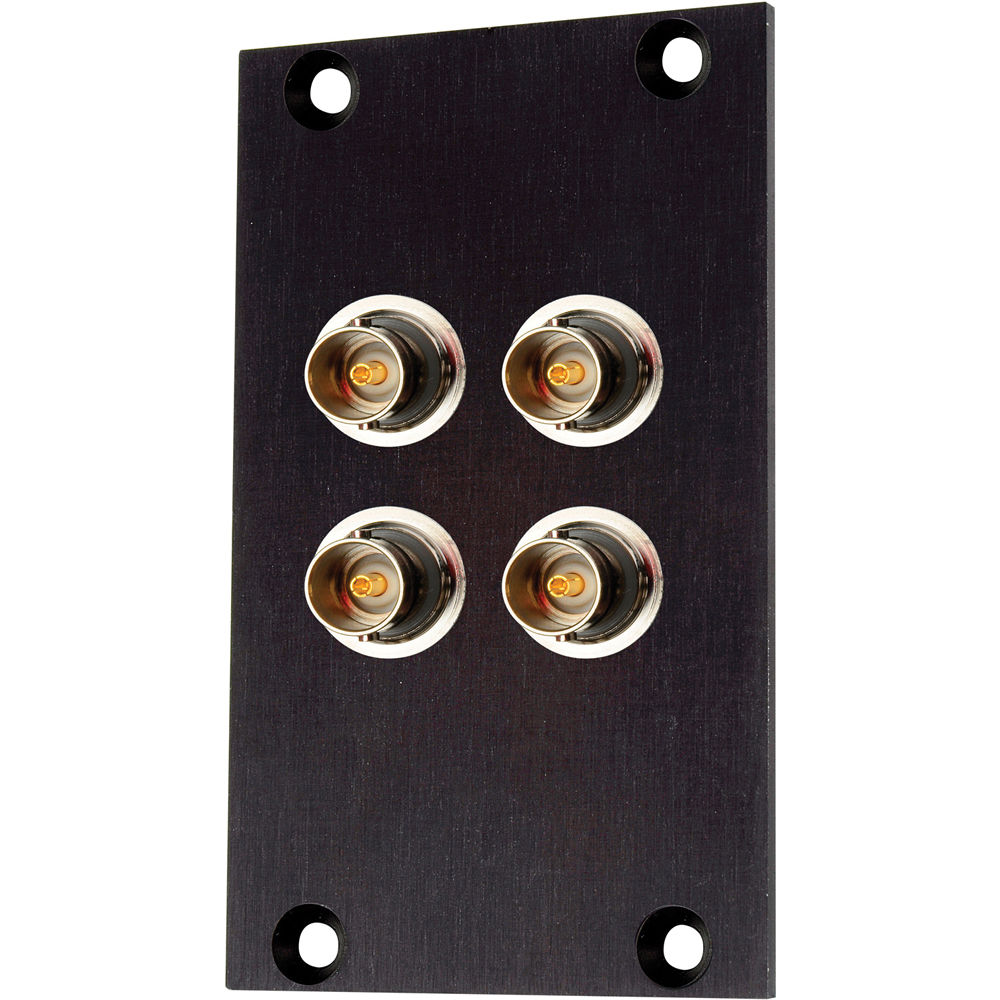Camplex 4 BNC Feedthru Module for 2RU HYMOD Systems HYMOD-2R09