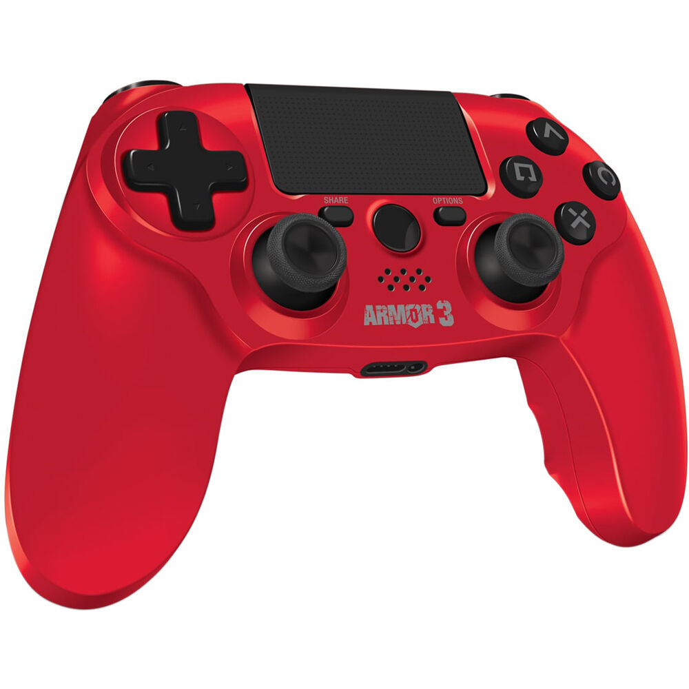 HYPERKIN Armor3 Wireless Game Controller For PS4 M07450 RD B H