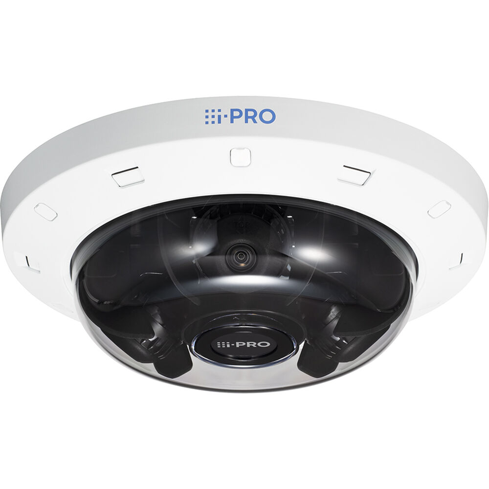 i-PRO WV-S8543 12MP Outdoor 3-Sensor Network Dome Camera