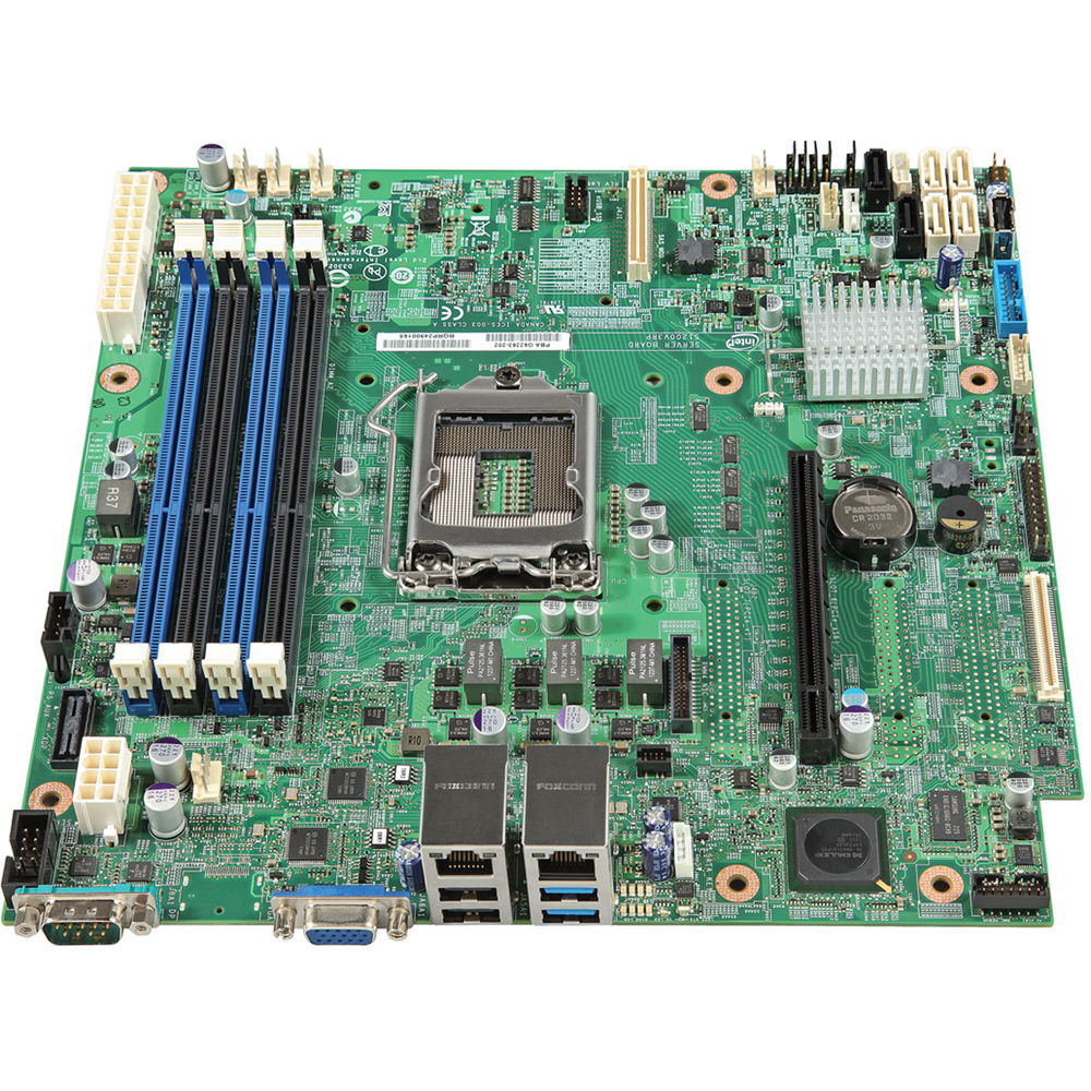 Intel S1200V3RPO Intel Server Motherboard DBS1200V3RPO B H Photo Intel S1200V3RPO Intel Server Motherboard DBS1200V3RPO B H Photo