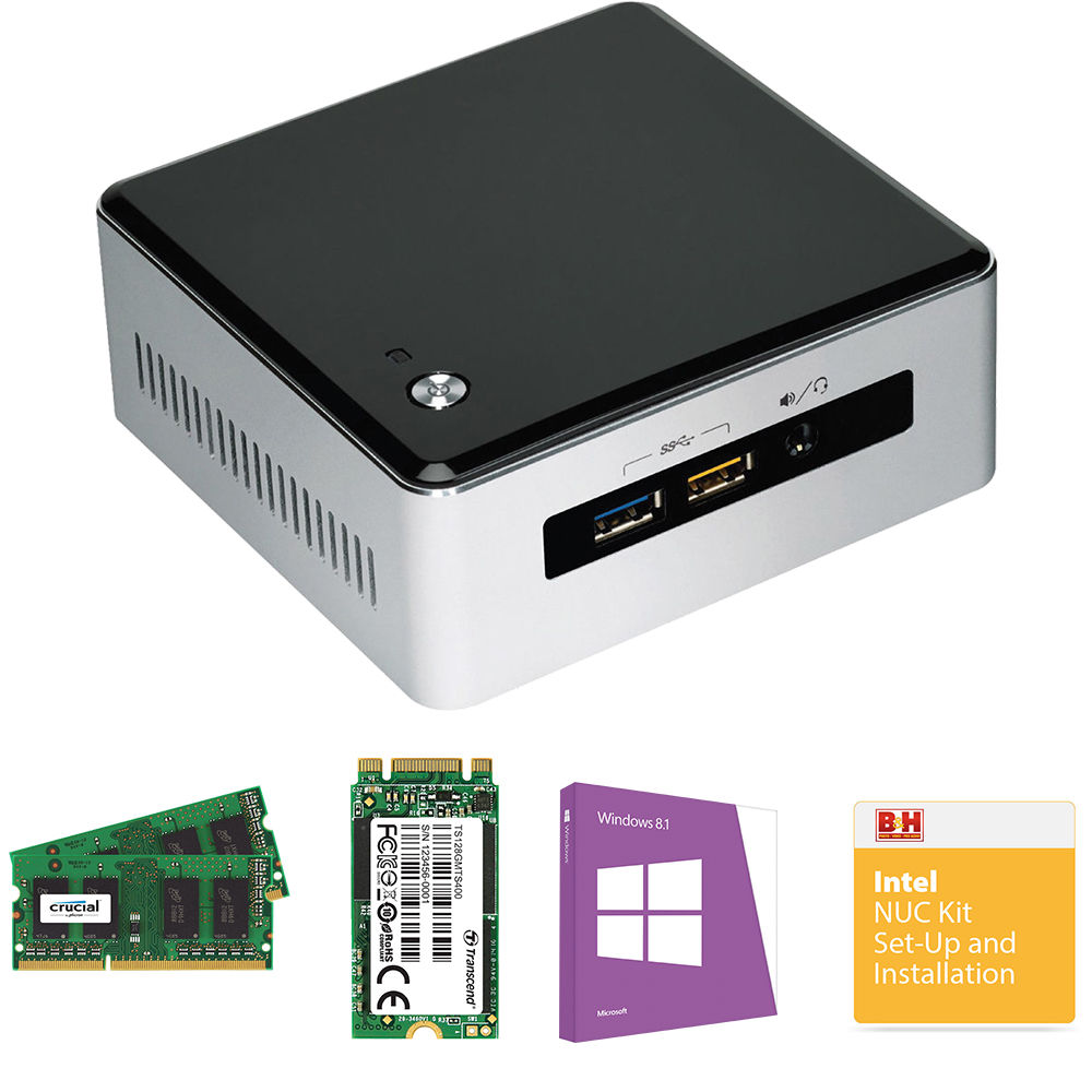 Intel NUC Mini PC With Core I3 8GB RAM And 128GB SSD B H Intel NUC Mini PC With Core I3 8GB RAM And 128GB SSD B H