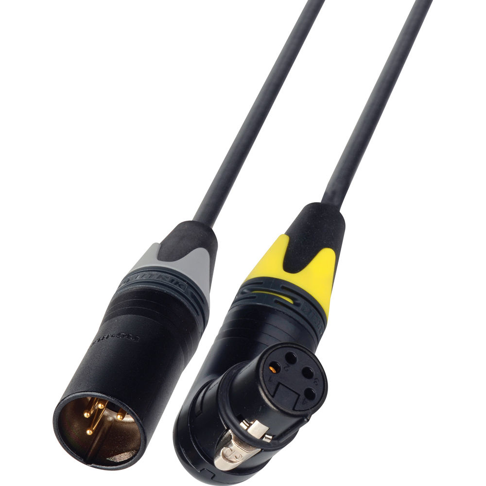 Laird Digital Cinema 4-Pin XLR-M to 4-Pin XLR-F AJ-PWR1-02 B&H