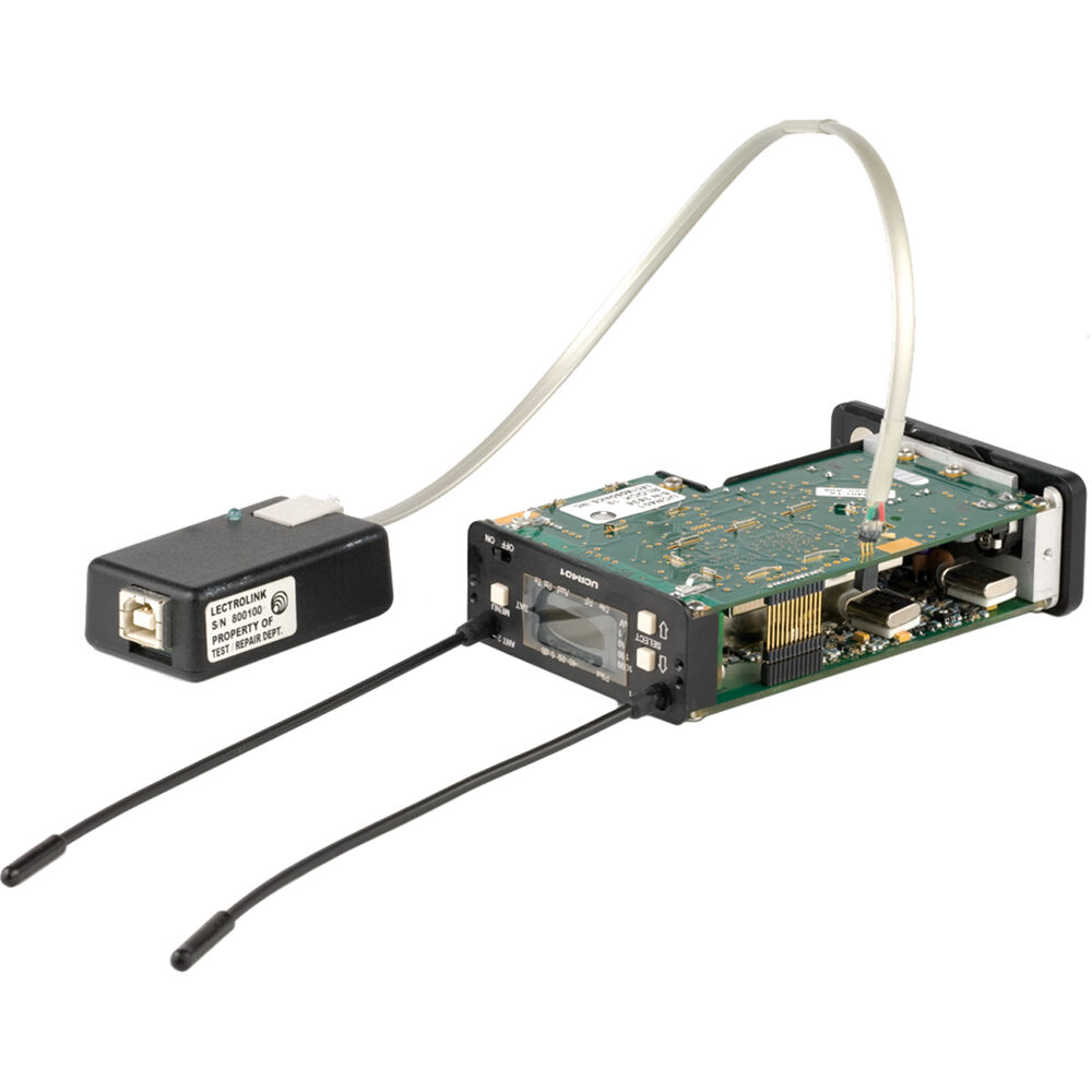 Lectrosonics LectroLink Firmware/Programming Interface