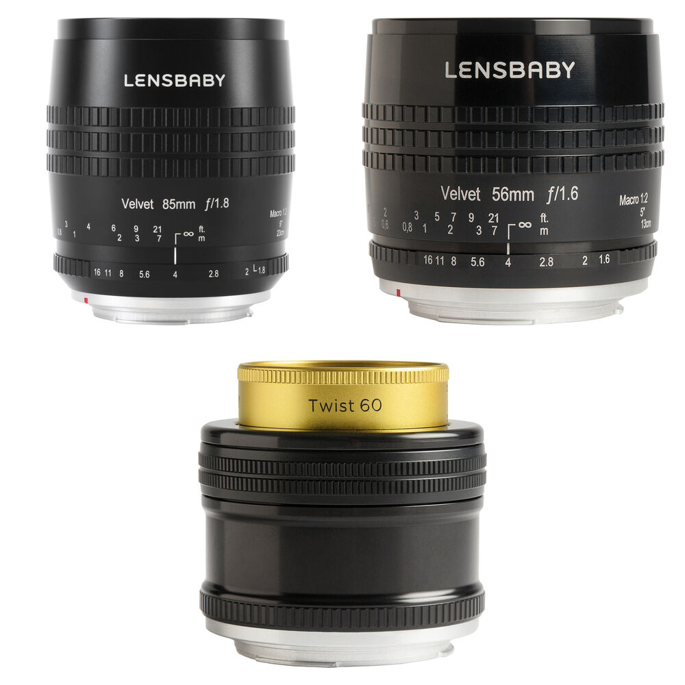 Lensbaby Twist of Velvet Pro Lens Kit for Canon EF B&H Photo