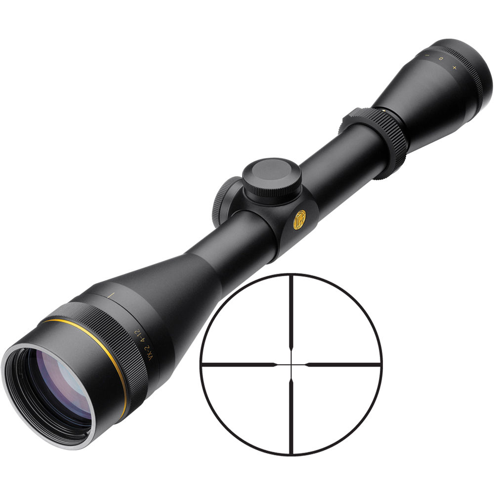 Leupold 4 12x40 VX 2 Adjustable Objective Riflescope 110810 B H leupold-4-12x40-vx-2-adjustable-objective-riflescope-110810-b-h