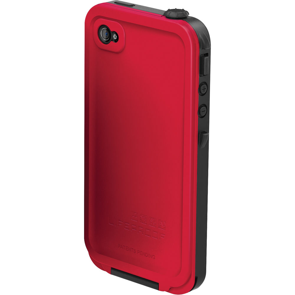LifeProof Case For IPhone 4 4s Red 1001 08 B H Photo Video LifeProof Case For IPhone 4 4s Red 1001 08 B H Photo Video