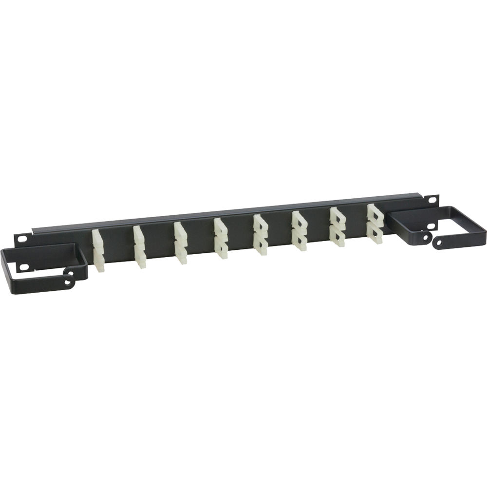 Lowell Manufacturing Cable Management Panel-1U, Plastic CMCD-1HV