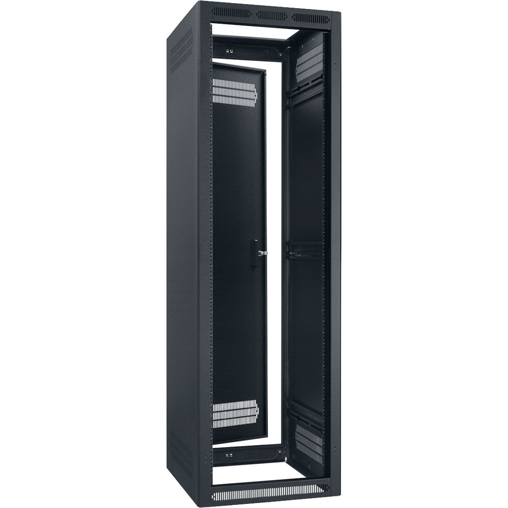Lowell Manufacturing Rack-Enclosed-40U, 32" Deep, 2-Pair