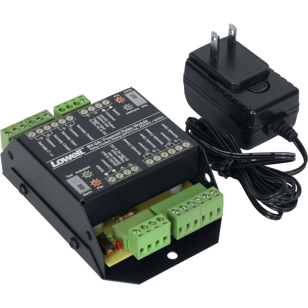 Lowell Manufacturing Powered Relay Mod 2 DPDT (CLASSIC) RY2A B&H