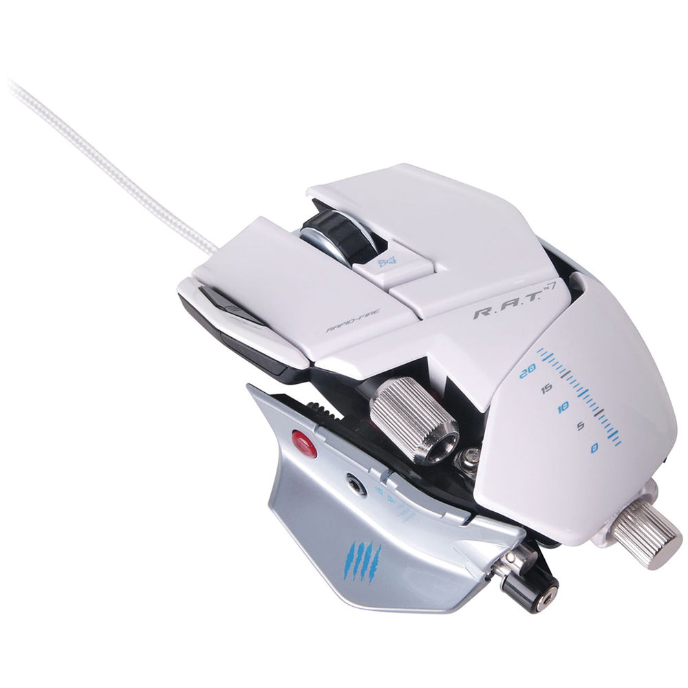 Mad Catz R A T 7 Wired Gaming Mouse MCB4370800C1 04 1 B H Photo