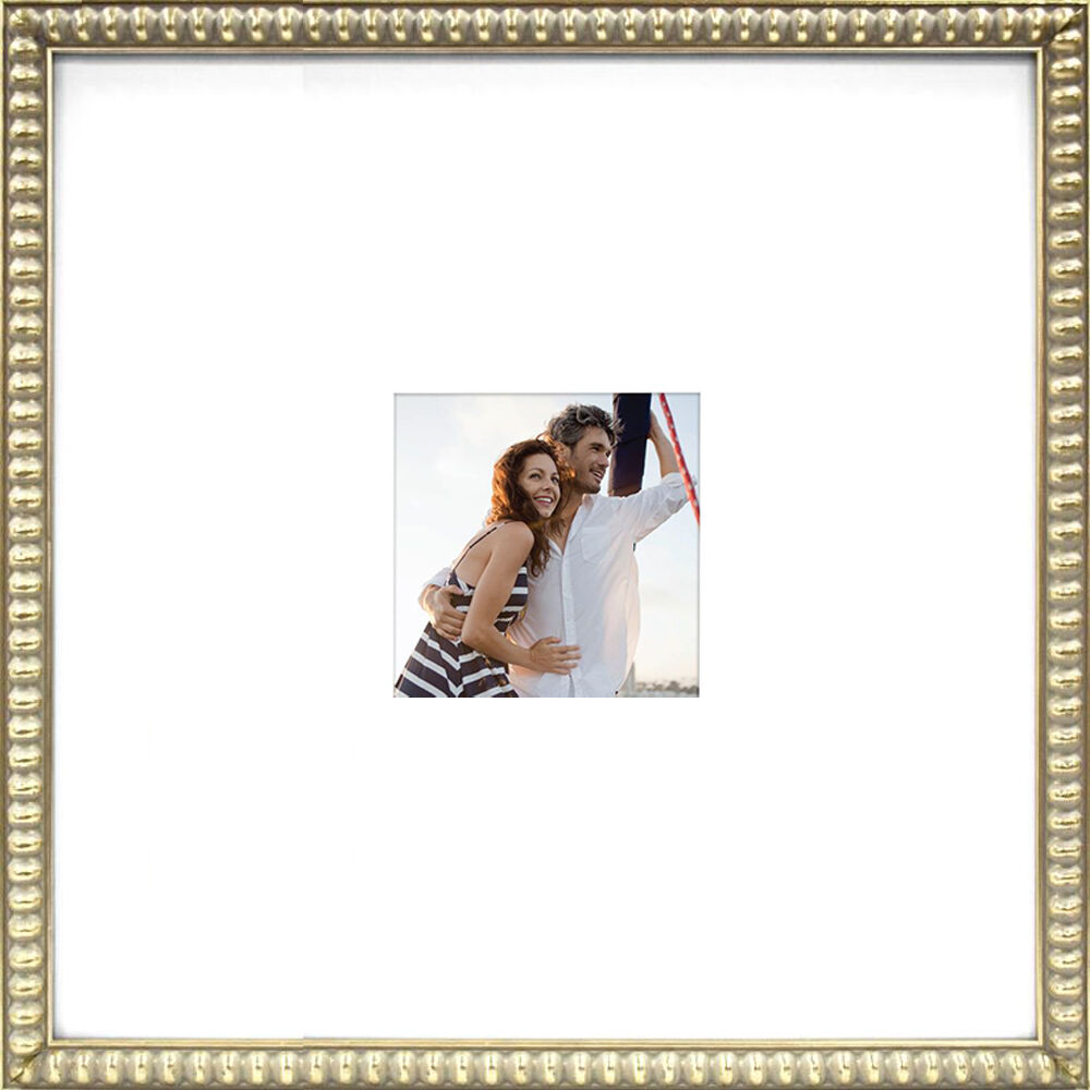 MCS 20x20" Thin Bead Wood Collage & Portrait Frame with 5x5