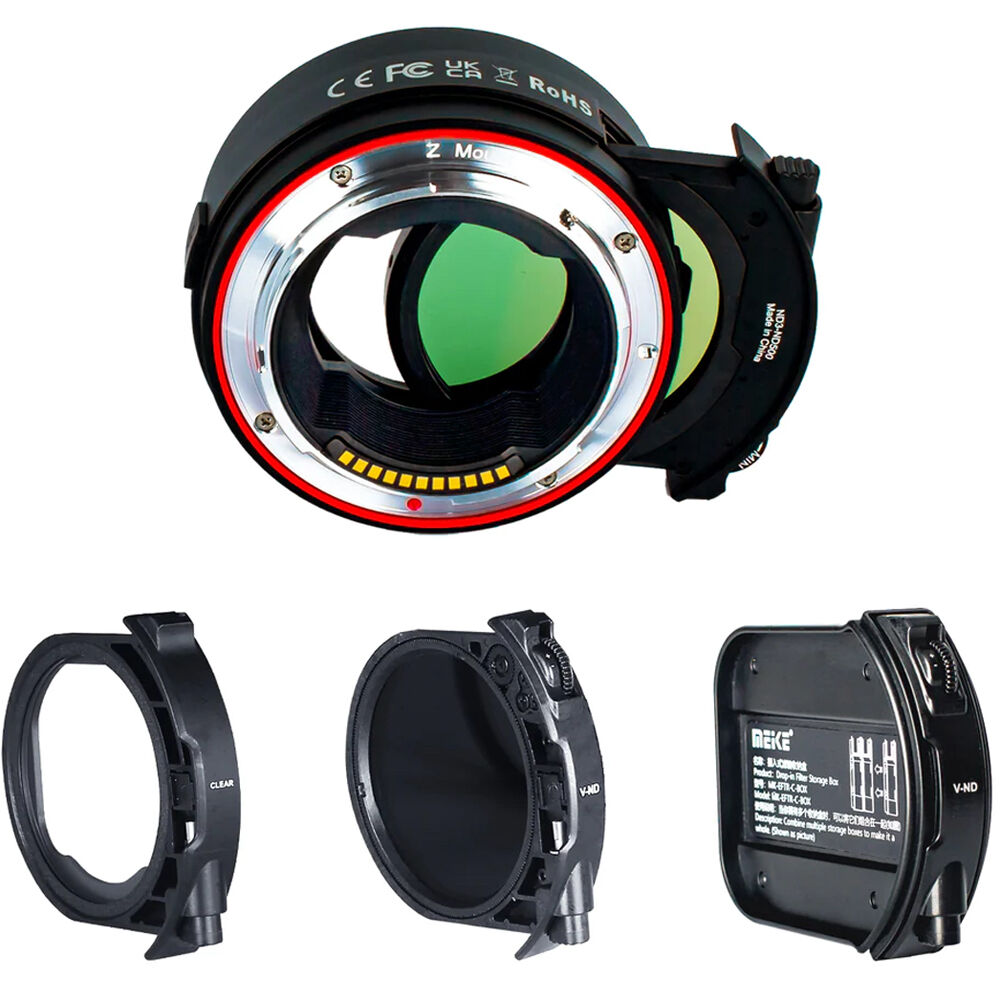 Meike Drop-In Filter Lens Adapter for EF/EF-S Lenses to