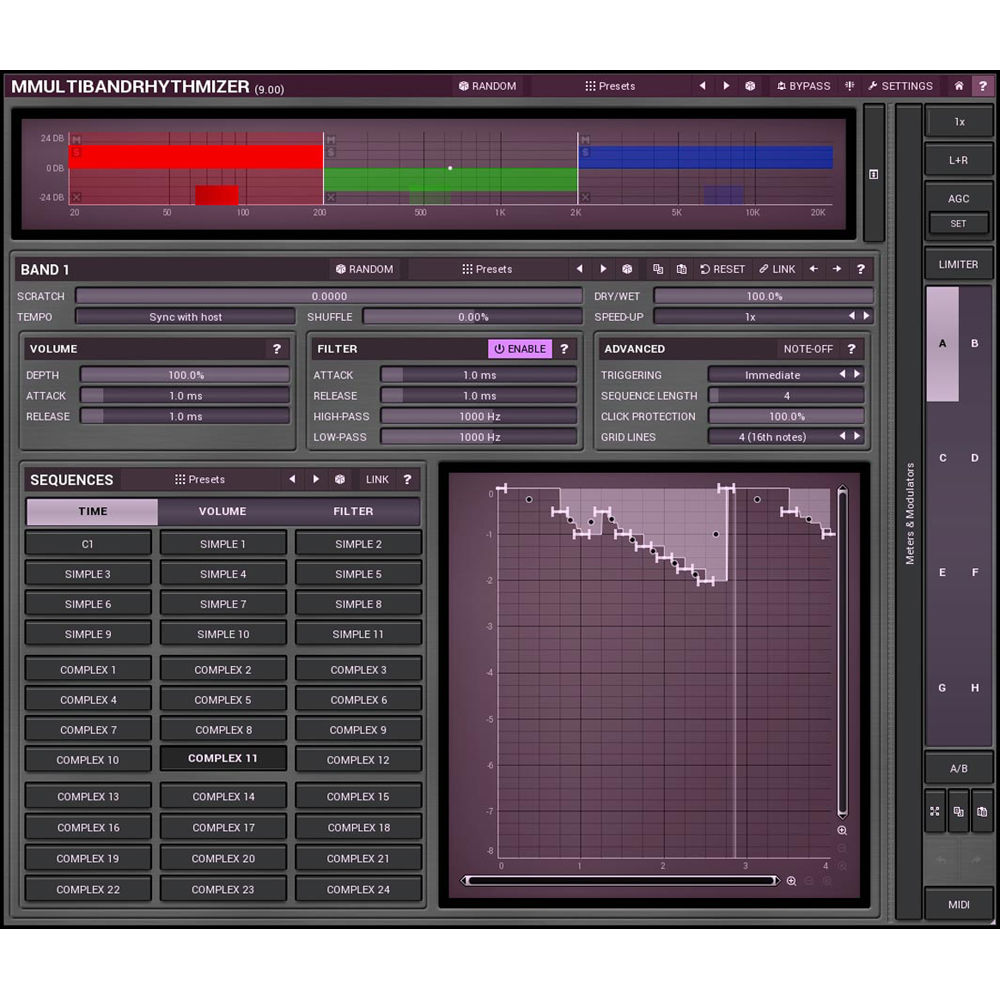 MeldaProduction MMultiBandRhythmizer - Time Manipulati 11-30153