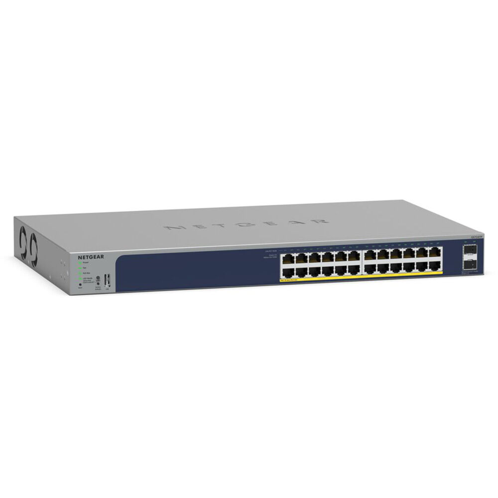 Netgear GS724TPv3 24-Port Gigabit PoE+ Managed GS724TP-300NAS