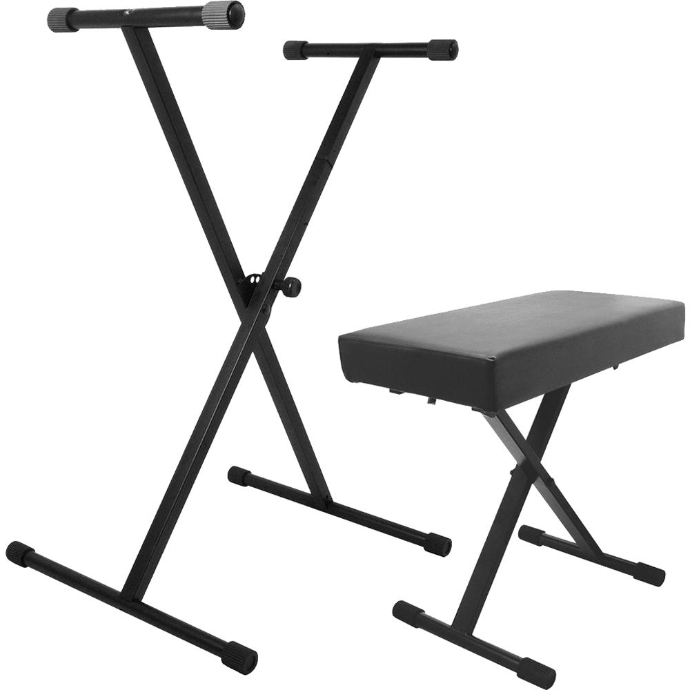 On-Stage Keyboard Stand And Bench Pack KPK6500 B&H Photo Video