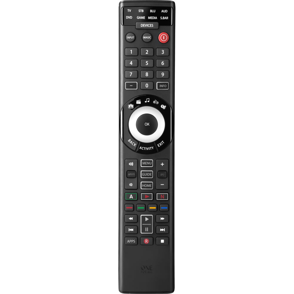 One For All URC 7880 Smart Control 8 Universal TV Remote URC7880