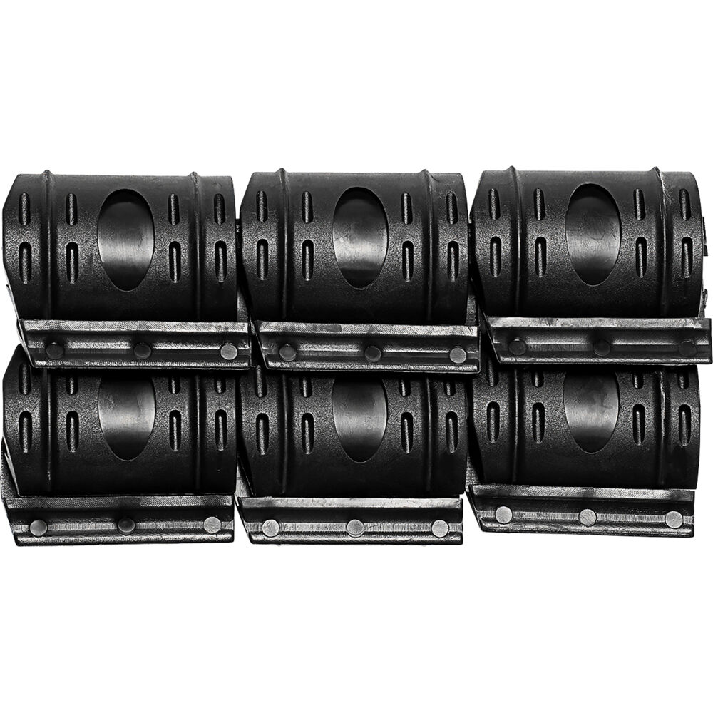 Osprey Global Rubber Rail Cover (Black, 12-Pack) RRC-OSP-BLK B&H