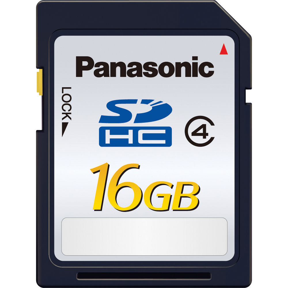 Panasonic 16GB SDHC Memory Card Class 4 RP SDLB16GAK B H Photo Panasonic 16GB SDHC Memory Card Class 4 RP SDLB16GAK B H Photo