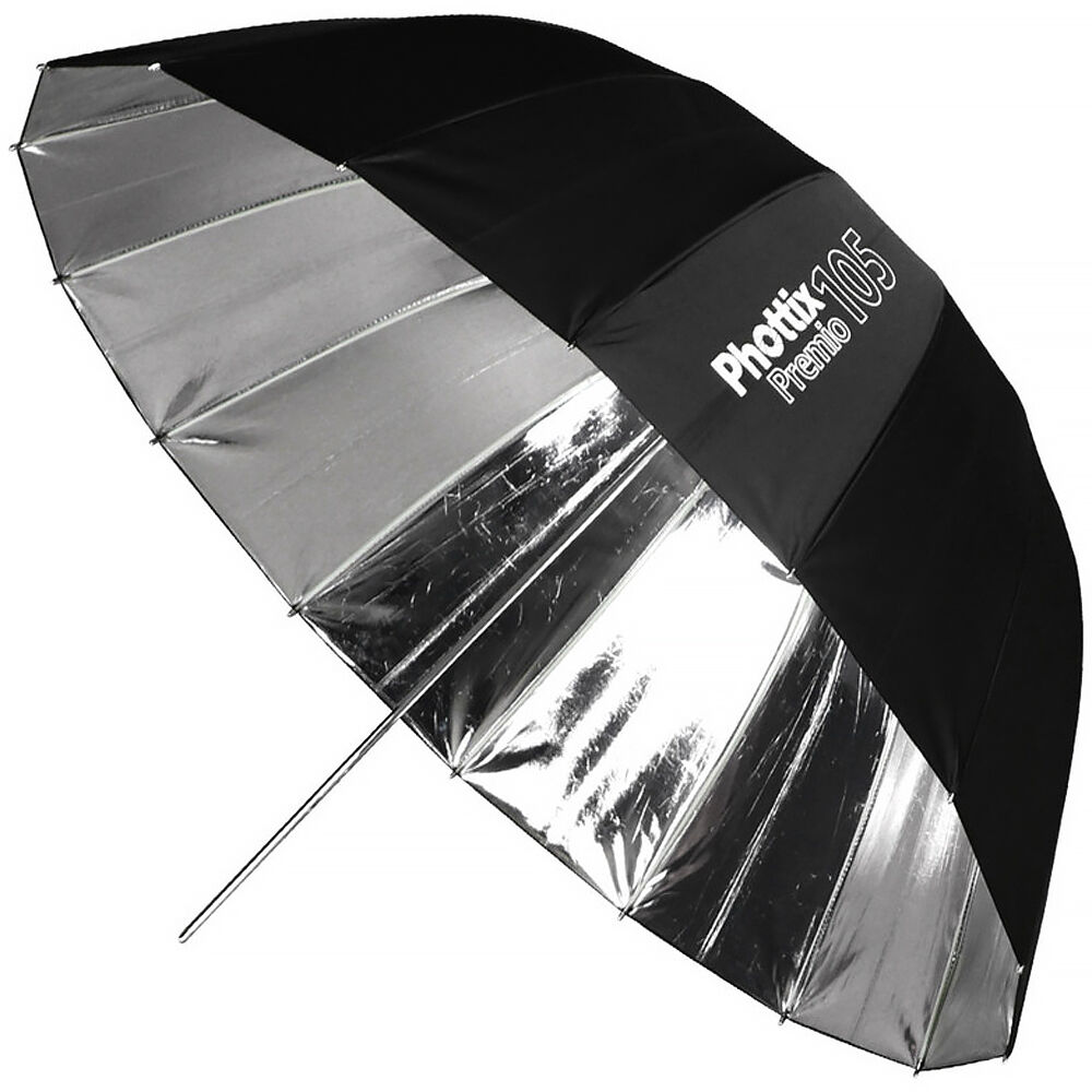 Phottix Premio Reflective Umbrella (41", Silver) PH85371 B&H