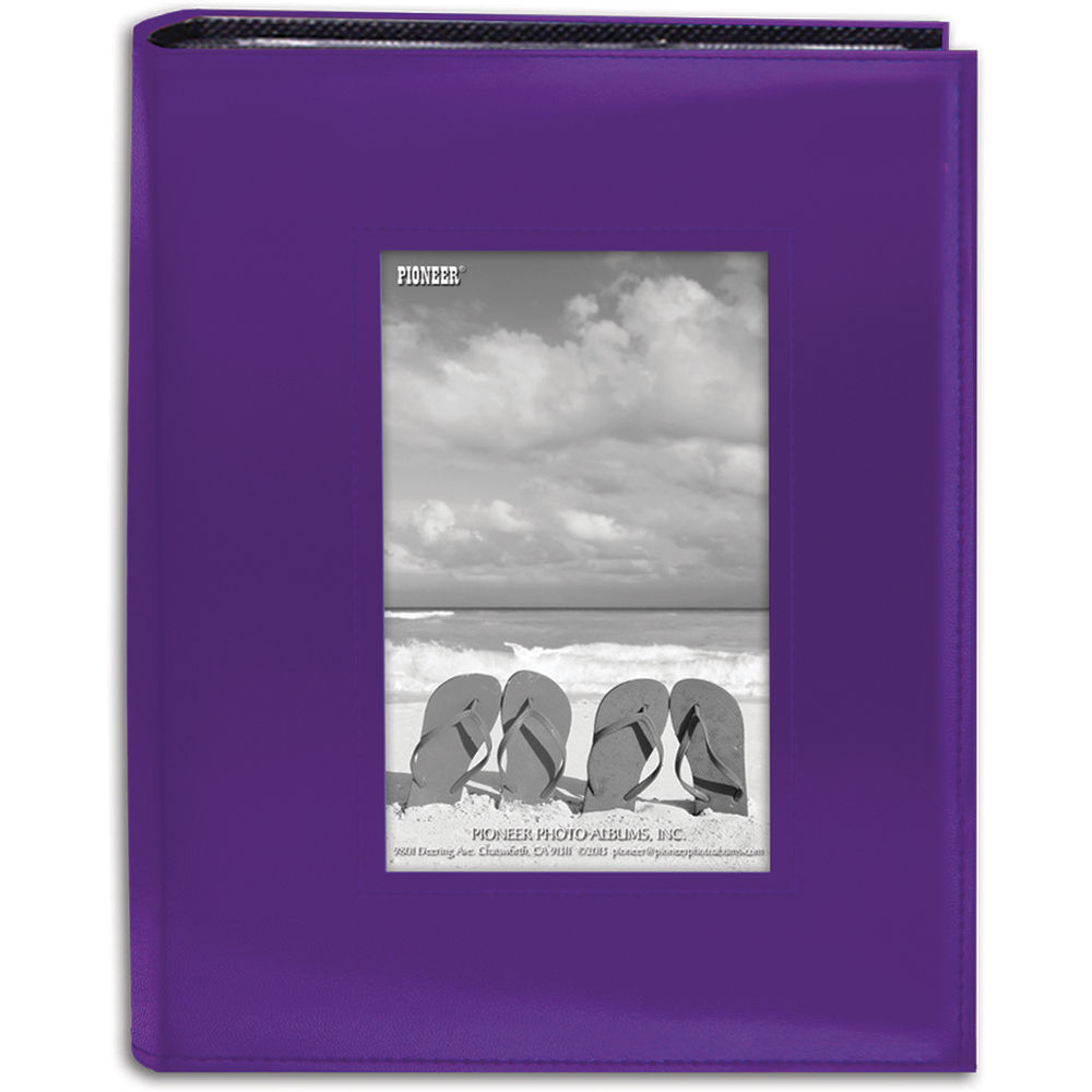 Pioneer Photo Albums Sewn Photo Album with Frame FRM246/CPR B&H