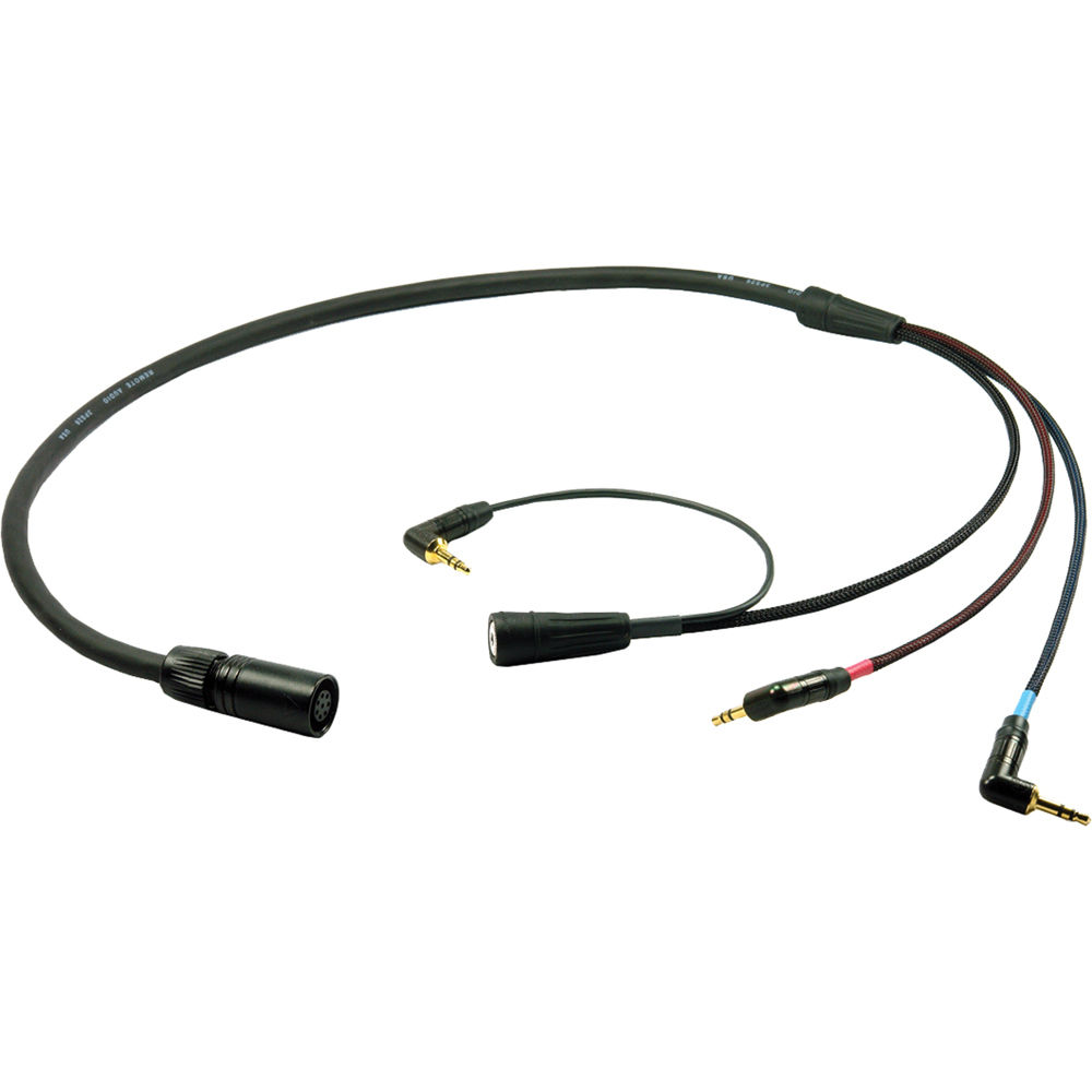 Remote Audio ENG Breakaway Camera End Cable CABETACCORD1/8 B&H