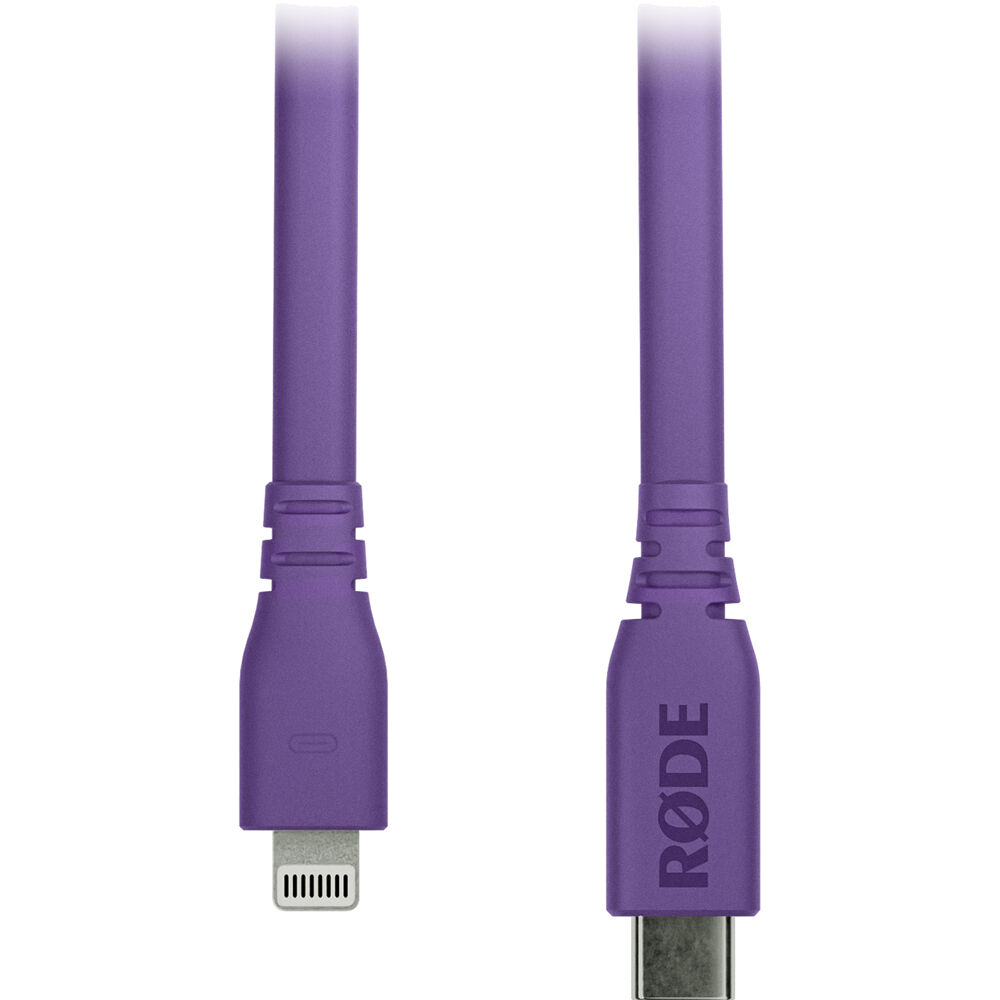RODE SC19 Lightning to USB-C Cable (Purple, 5') SC19-PU B&H