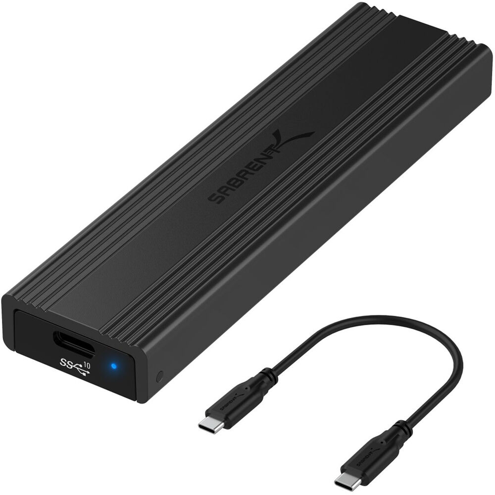 Sabrent USB 3 2 Type C Tool Free Enclosure For M 2 PCIe EC SNVE