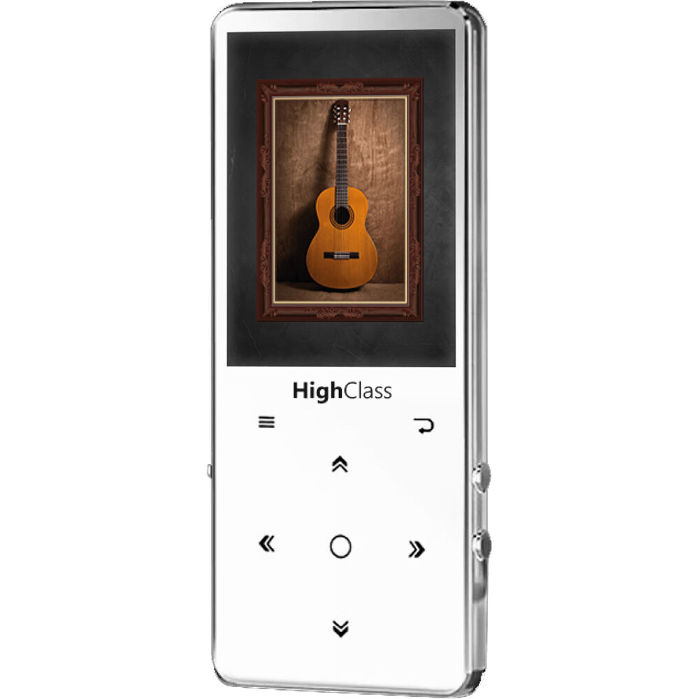 Samvix HighClass 16GB Kosher MP3 Player (White) HCLS16-WHT B&H