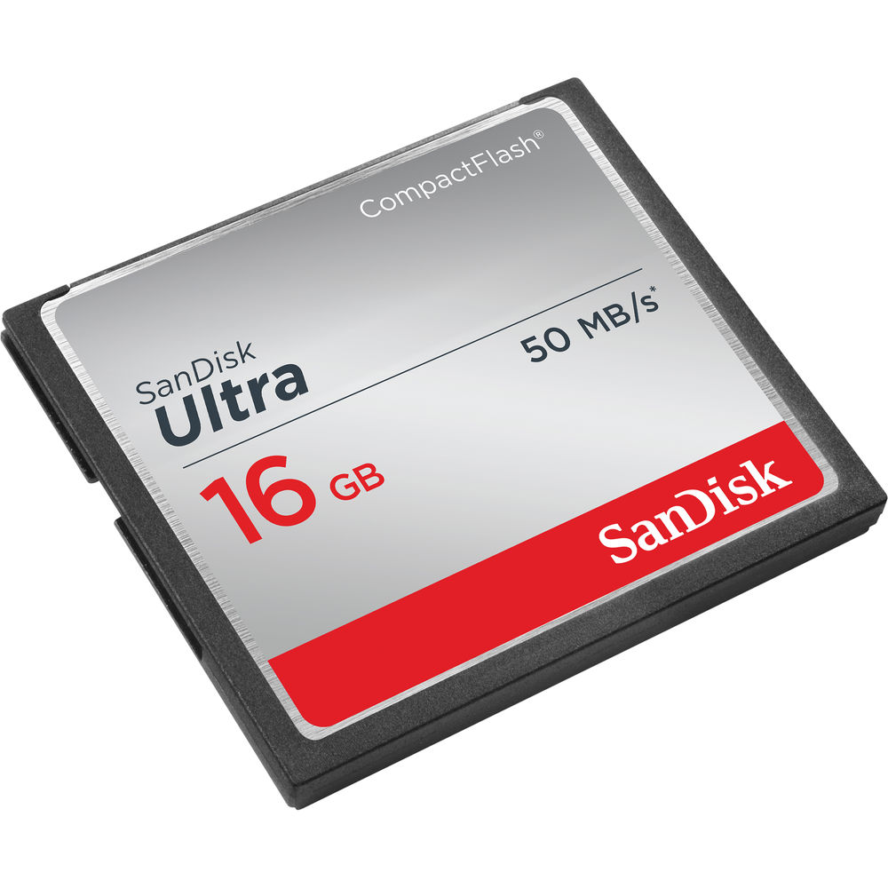 SanDisk 16GB Ultra CompactFlash Memory Card SDCFHS 016G A46 B H SanDisk 16GB Ultra CompactFlash Memory Card SDCFHS 016G A46 B H
