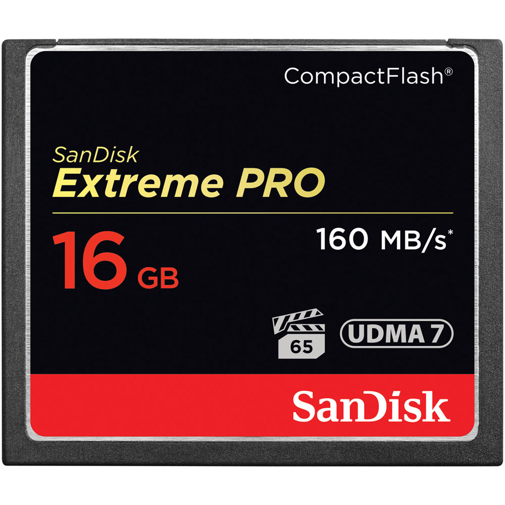 SanDisk 16GB Extreme Pro CompactFlash Memory SDCFXPS 016G A46 SanDisk 16GB Extreme Pro CompactFlash Memory SDCFXPS 016G A46