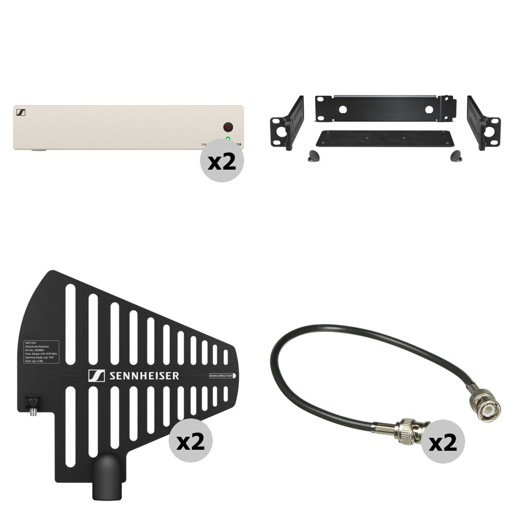 Sennheiser Dual G4 EW-D ASA UHF Active Antenna Splitter