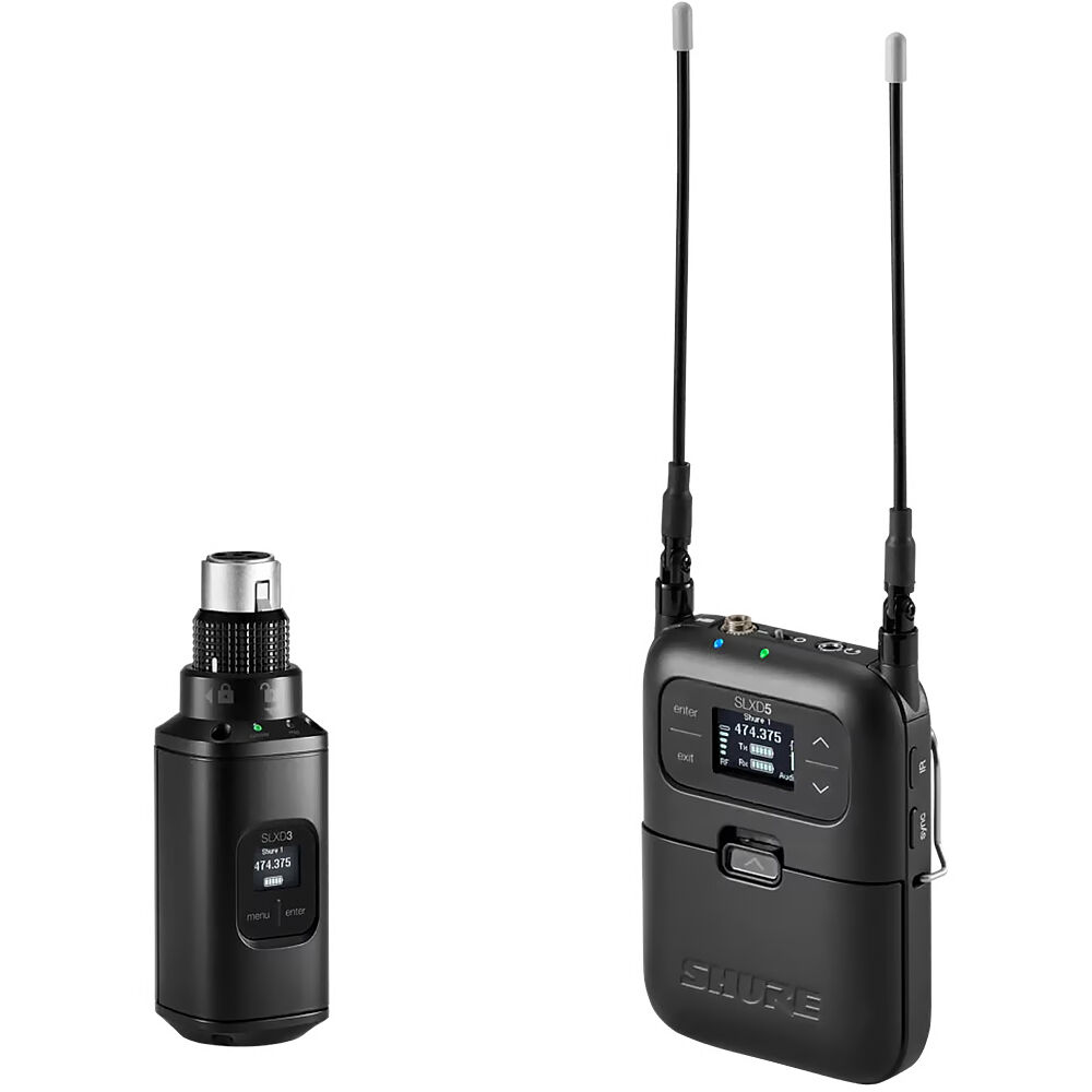 Shure SLXD35 Digital Camera-Mount Wireless Plug- SLXD35-H55 B&H