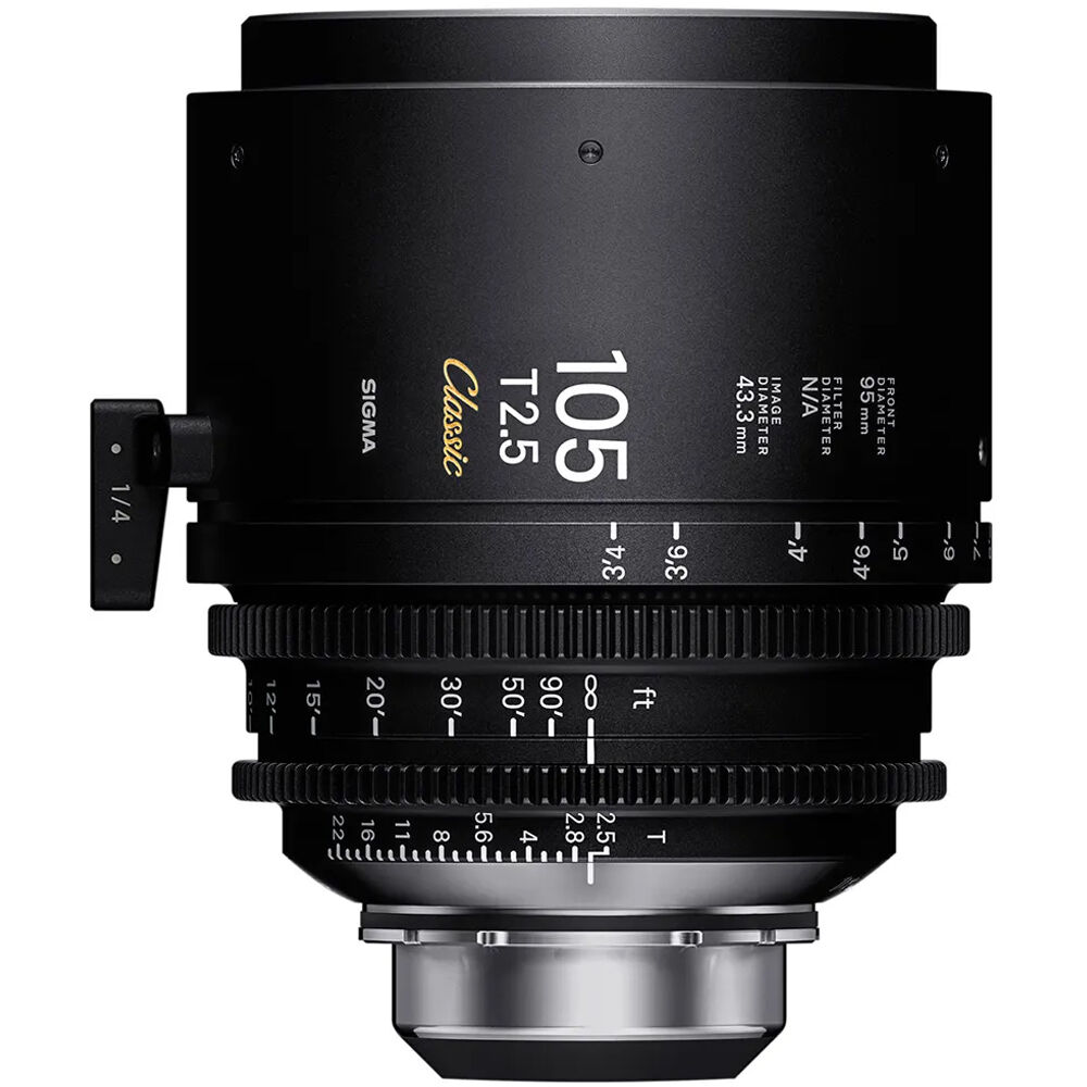 Sigma 105mm T2.5 FF Classic Cine Prime Lens with /i 25N974 B&H