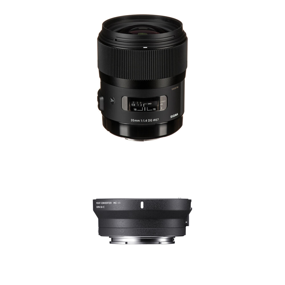 Sigma 35mm f/1.4 DG HSM Art Lens for Sigma SA and MC-11 Mount