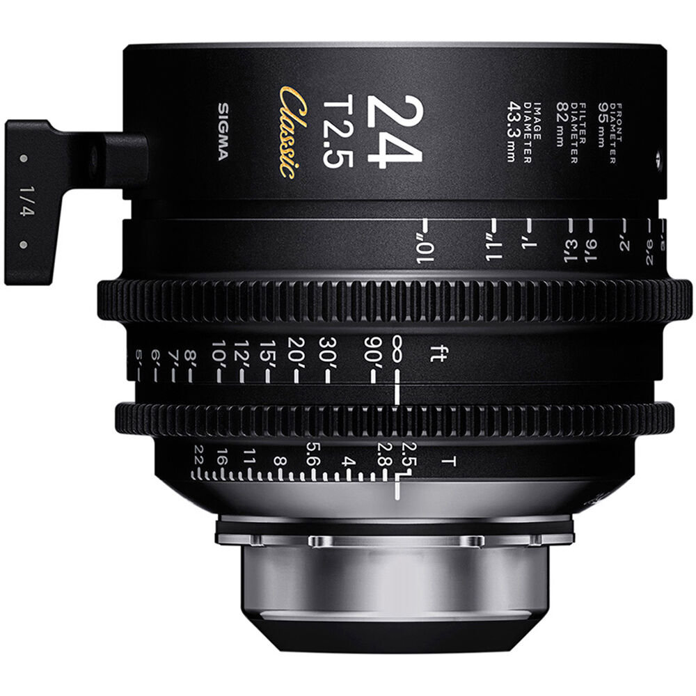 Sigma 24mm T2.5 FF Classic Cine Prime Lens with /i 40A974 B&H