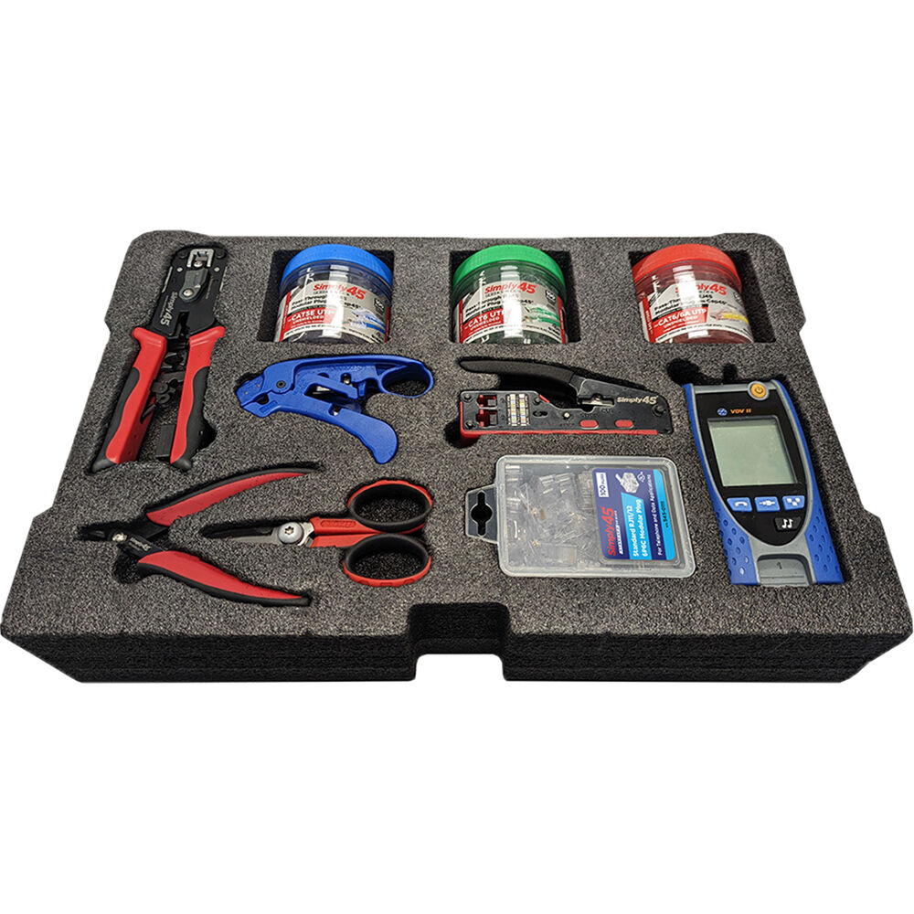 Simply45 PROSeries Category Cable Termination Kit S45-PSKMP1NC