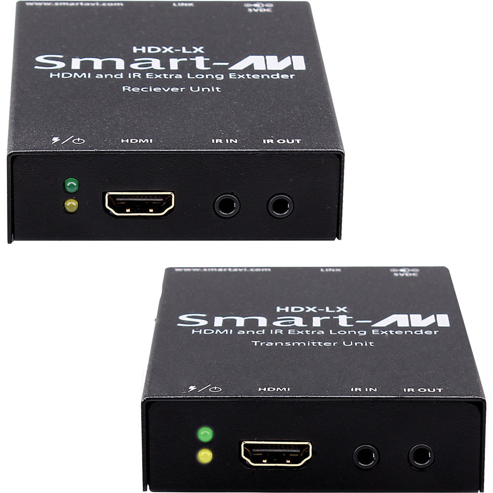 Smart-AVI HDX-LX HDMI and IR Extender over CAT5 HDX-LXS B&H
