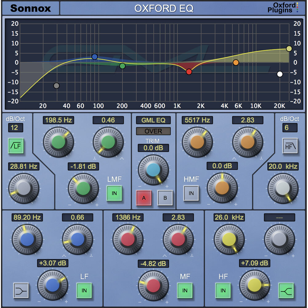 Sonnox Oxford EQ Audio Plug-In (HD-HDX) PTXREQG5C B&H Photo Video