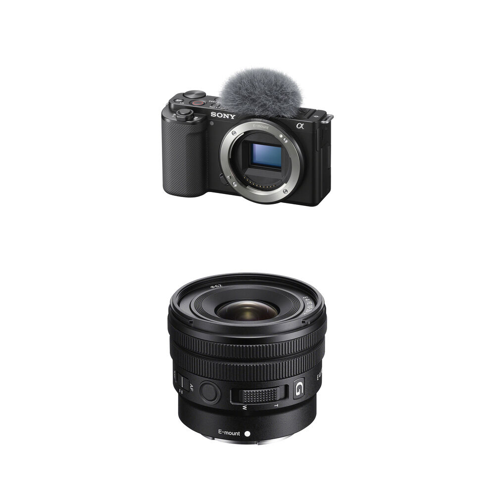 Sony ZV-E10 Mirrorless Camera with 10-20mm Lens Kit B&H Photo