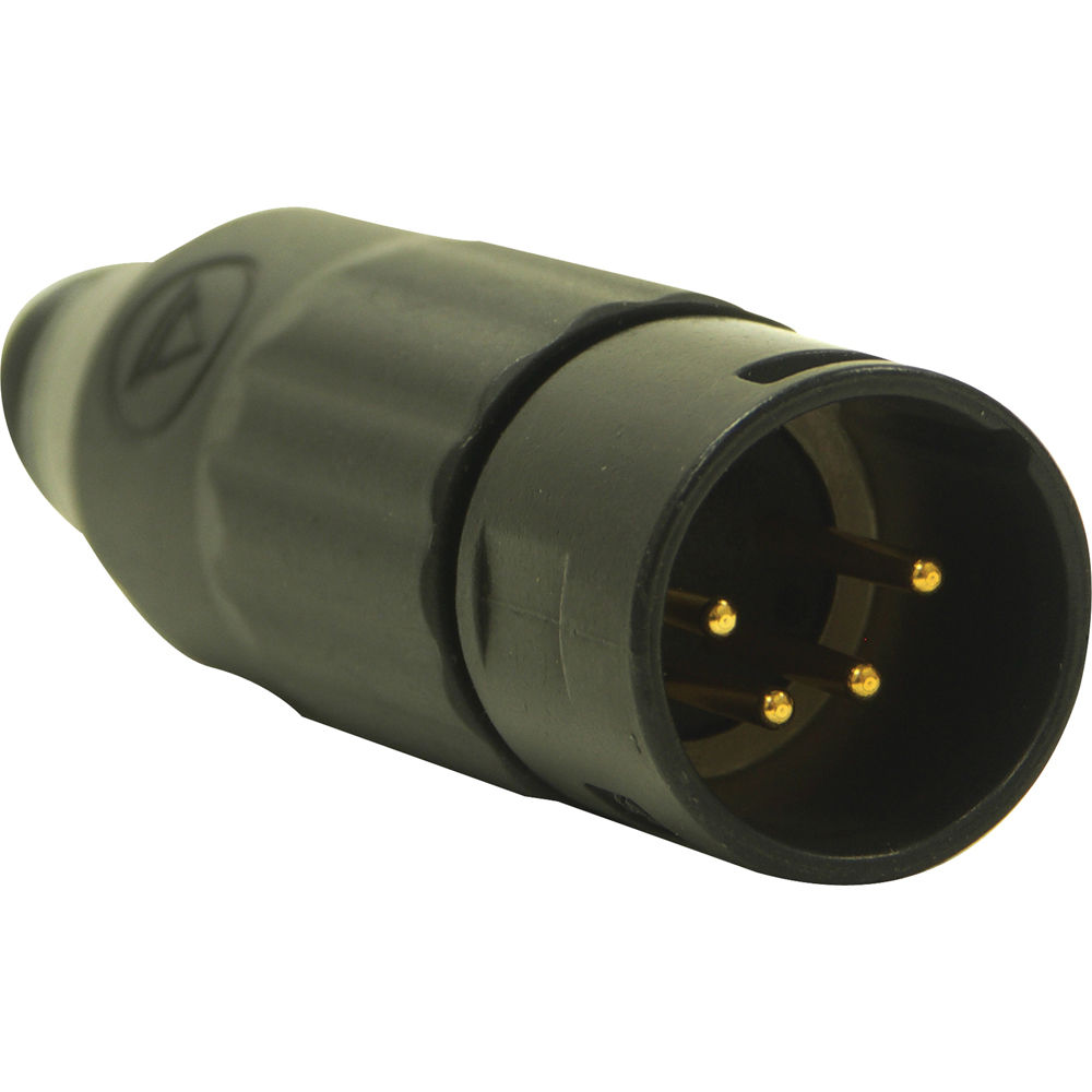 Switchcraft AAA Series 4-Pin XLR Male Cable-Mount AAA4MBAUZPKG