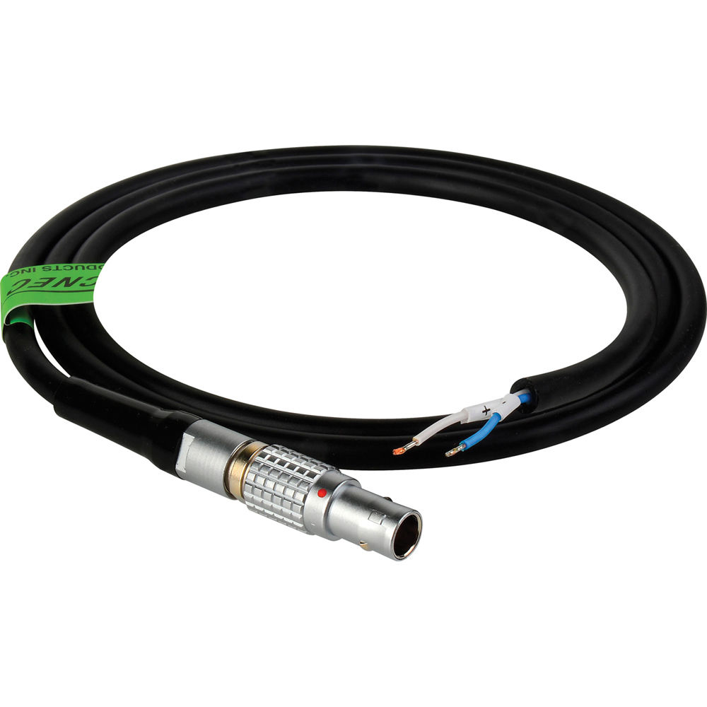 TecNec 2-Pin LEMO to Flying Leads Power Cable TD-PWR2-5 B&H